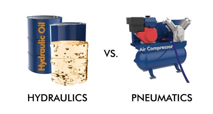 Hydraulics vs Pneumatics which to use Hydraulics vs Pneumatics which to use